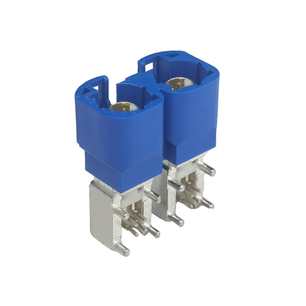 de Schakelaar Dubbel C die van 2x4Pin FAKRA HSD Blauwe Kleur voor PCB ...
